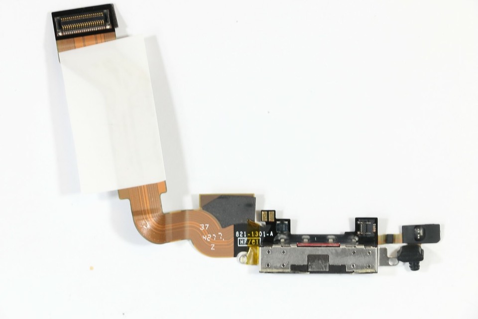Genuine Apple iPhone 4s A1387 Charging Board Logic Board+Microphone 821 ...