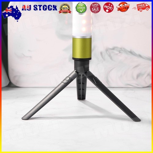 Telescopic LED Flashlight Tripod Bracket Holder Outdoor Camping ...