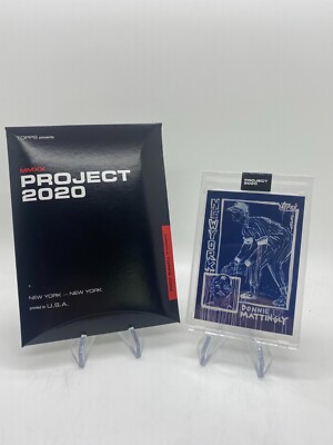 Topps Project 2020 Don Mattingly Gregory Siff SP 1984 RC Yankees P70 ...