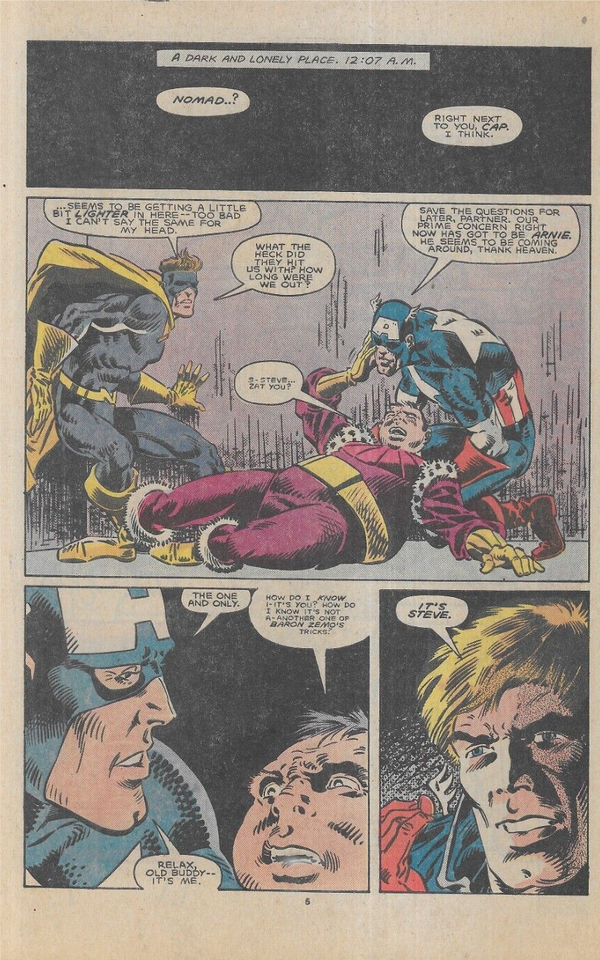 Captain America Comic 296 Copper Age First Print 1984 Dematteis Neary ...