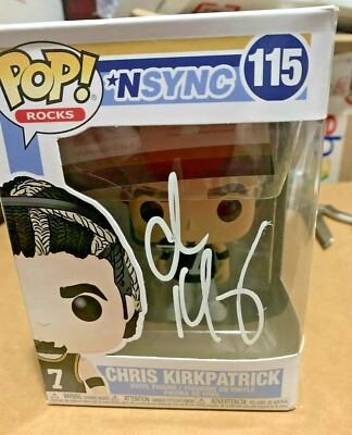 Chris Kirkpatrick Signed Autographed NSYNC Funko Pop 115 | eBay