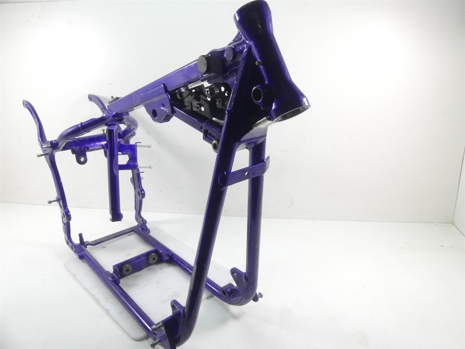 2004 Harley Softail FXSTD SE CVO Deuce Straight Blue Frame Chassis ...