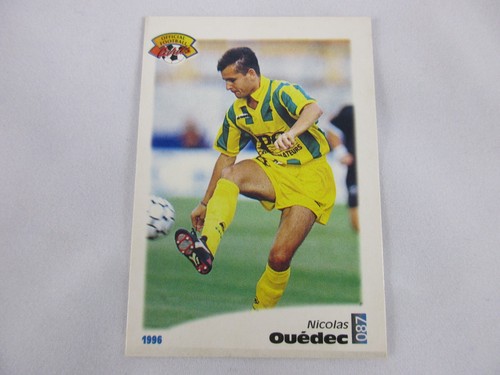 Carte PANINI Official Football Cards France 1996 N°087 Nicolas Ouédec ...