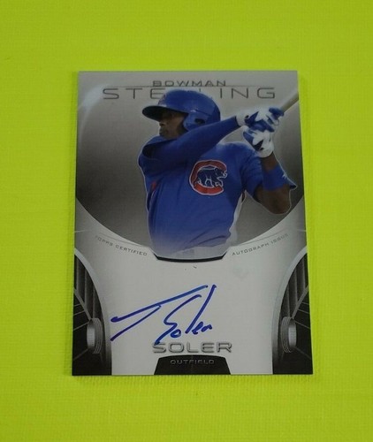 2013 Bowman Sterling Prospect Autographes # Js Jorge Soler | eBay