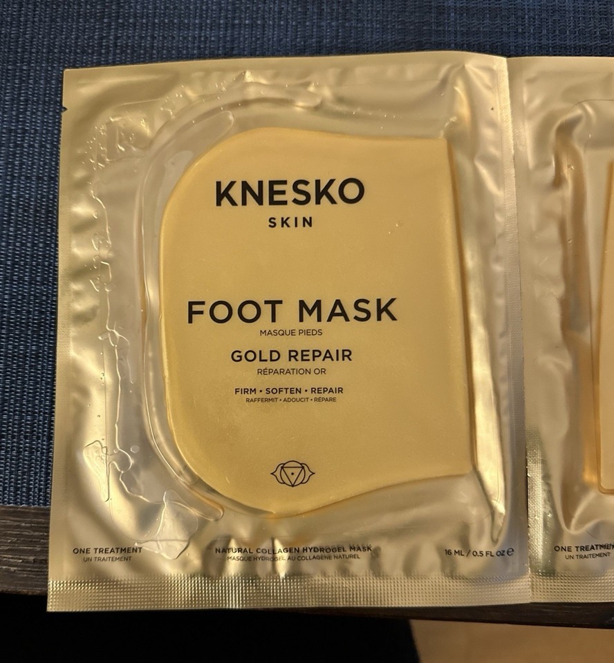 Knesko Skin Foot Mask Gold Repair Treatment New | eBay