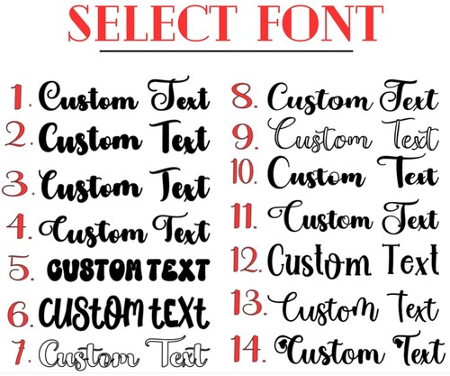 Personalised Name Word Sticker Text Cut Vinyl Decal Fancy Font Sticker ...