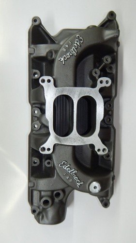 EDELBROCK F4B FORD MUSTANG FAIRLANE TORINO 289 302 4V INTAKE MANIFOLD ...