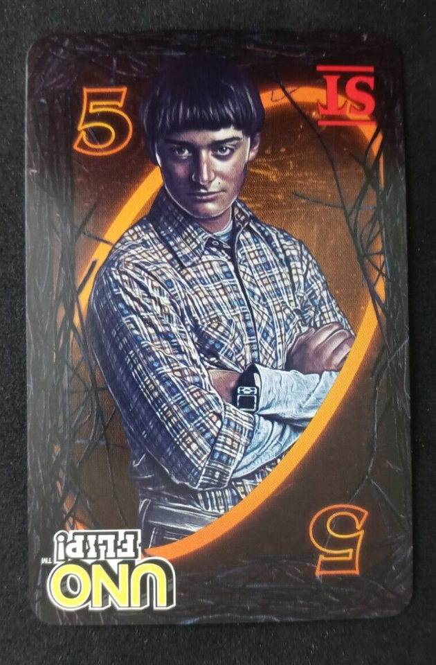 2017 Stranger Things Uno Flip! Card Green Eleven #11 (B) | eBay