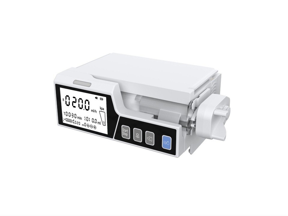 3.5 inch Syringe Pump Multiple Syringe modesTouch Screen Stackable type ...