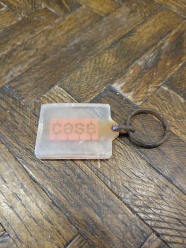 Vintage Case Tractor Backhoe Keychain Tag Loader Acrylic type | eBay