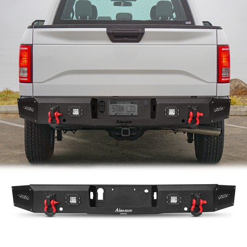 For 2015 2016 2017 2018 2019 2020 Ford F-150 Rear Bumper W/Winch Plate ...