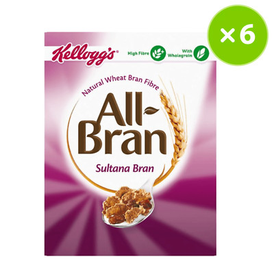 Kellogg's All Bran Sultana 500g X6 Boxes | eBay UK