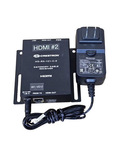 GS1 Crestron HD-RX-101-C-E 3509887 Dm Lite Hdmi Over Catx Receiver W ...