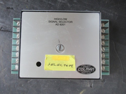 COLEMAN HIGH/LOW SIGNAL SELECTOR AD-8201 **30 DAY WARRANTY INCLUDED ...