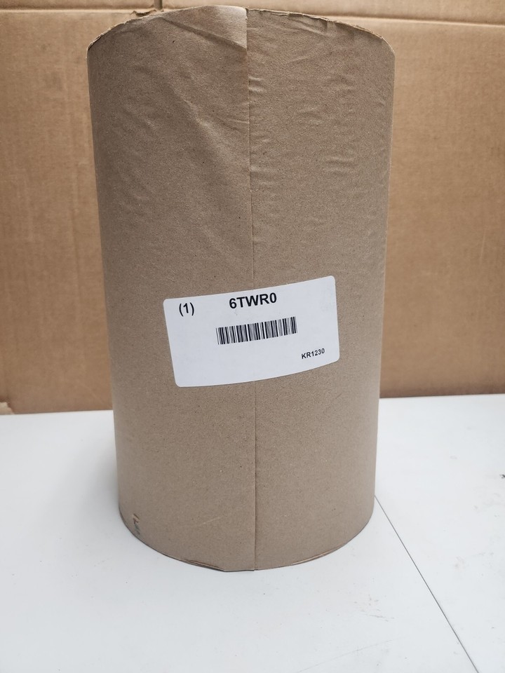 12" x 1200 ft Brown Kraft Paper 30lb Basis Weight Roll Packaging ...