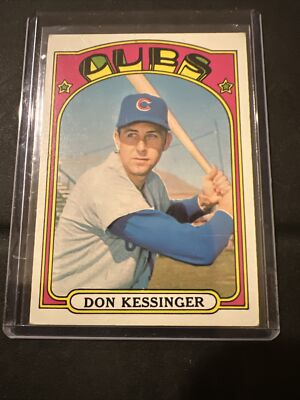 1972 Topps Baseball Card #145 Don Kessinger - Mid Grade - VG/EX! | eBay