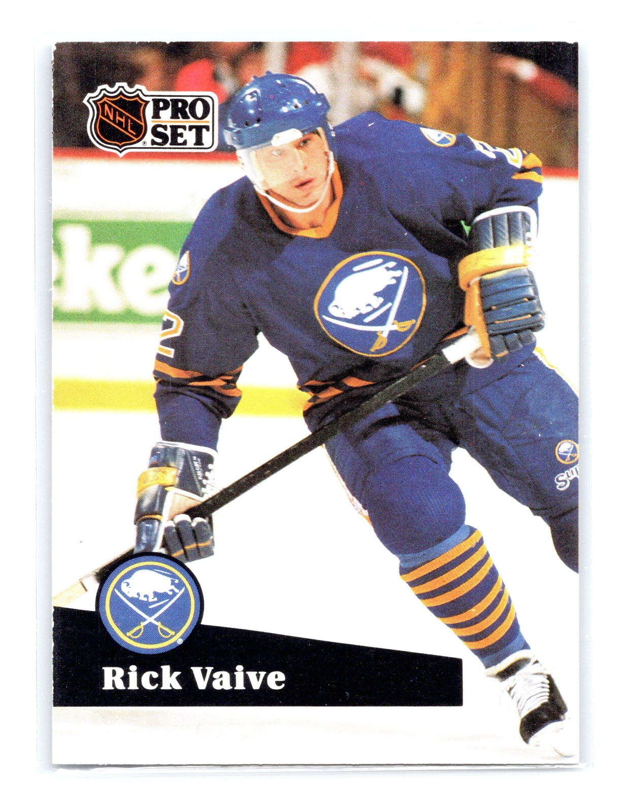 1991 Pro Set Hockey #26 Rick Vaive Buffalo Sabres | eBay