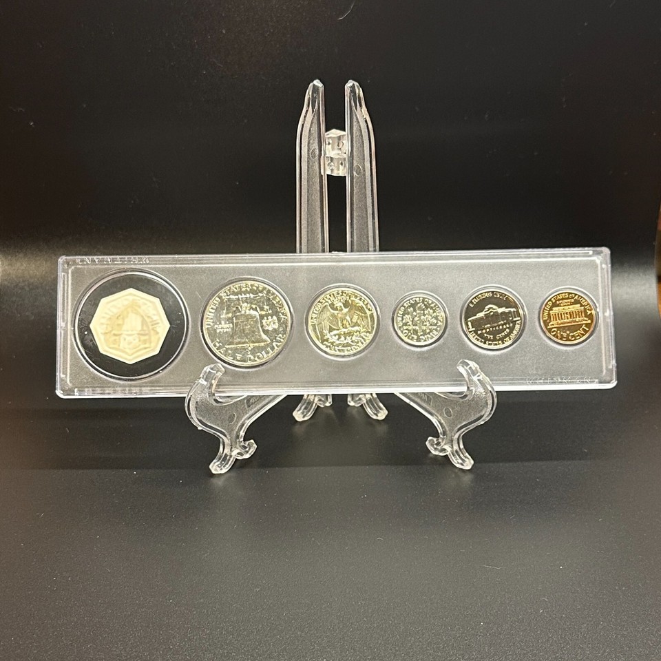 1962 Silver Proof Set In Whitman Display Case with Mint Token | eBay