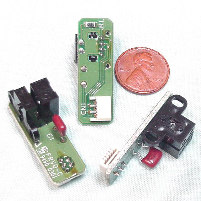 (2) Bi-Directional OPTICAL MOTION SENSOR Assemblies (sense direction of ...