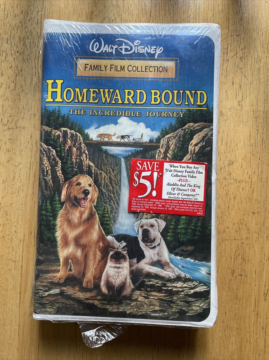 Homeward Bound The Incredible Journey Vhs