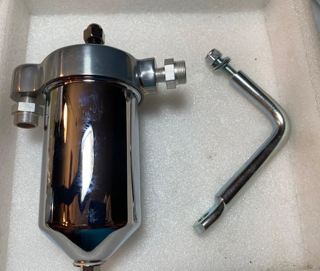 Harley Panhead OEM External Oil Filter Assembly off My 1959 FLH Fits 58 ...