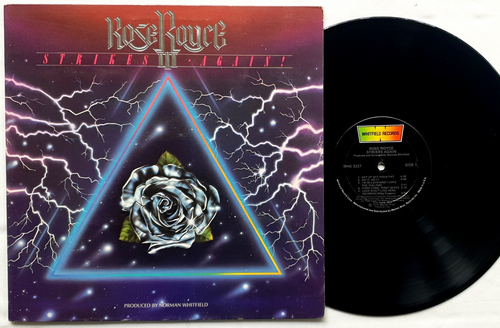 Rose Royce – Strikes Again Vinyl LP 1978 Whitfield USA Embossed – WHK ...