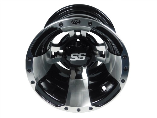 ITP 98SS14 9x8 4/110 3+5 SS112 Machined Rear Sport Alloy Wheel | eBay