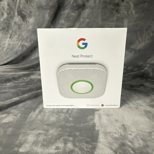 Google Nest Protect Smoke and Carbon Monoxide Alarm 2nd Gen - S3000BWES ...