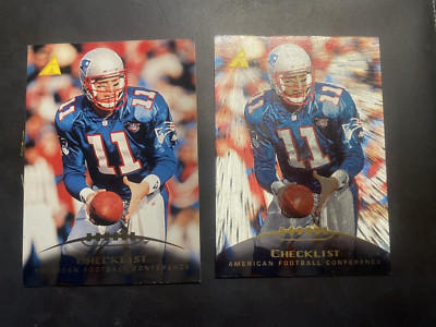 1995 Pinnacle Trophy Collection Patriots #245 x 2 Drew Bledsoe Free ...
