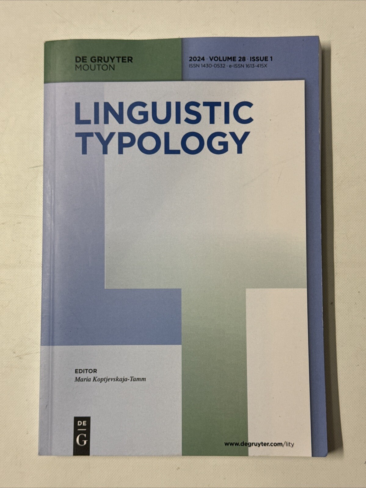 De Gruyter Mouton, Linguistic Typology, Volume 28 Issue 1, 2024 | eBay