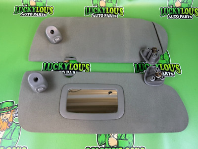 Chevy Silverado 1500 GMC Yukon Sierra Tahoe 03-07 Sun Visor Left Right ...