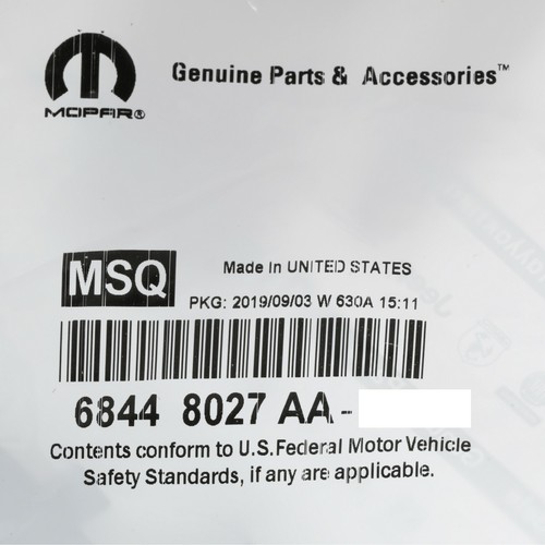 2013-2018 JEEP DODGE CHRYSLER RAM STOP BLOCK ACTUATOR OEM MOPAR ...