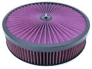14" SuperFlow Filter Top Air Cleaner Set Chevy, Hotrod,Ratrod | eBay