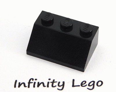 10 LEGO Black Slope 45° 2 x 3 (3038) - 10 Pieces | eBay Australia