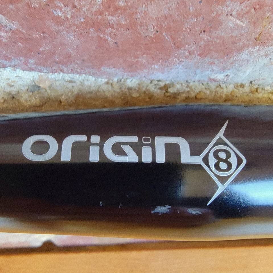 Origin8 Classic Track Drop Bar 31.8mm Clamp 42cm (o-o) Width Fixie ...