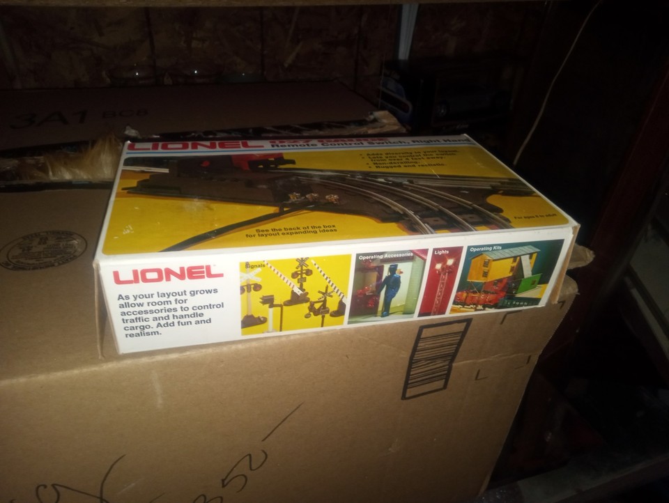 Vintage NEW Lionel REMOTE CONTROL SWITCH RIGHT HAND O27 Gauge TRAIN ...