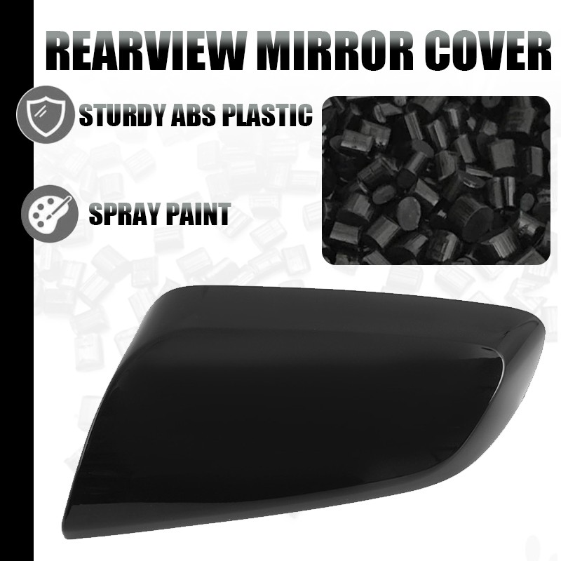 Driver Left Side Door Mirror Cover Caps For Chevy Impala 2014-2020 ...