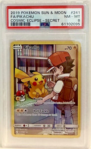 Pikachu 2019 Sun & Moon: Cosmic Eclipse #241/236 Holo (Secret) Price ...