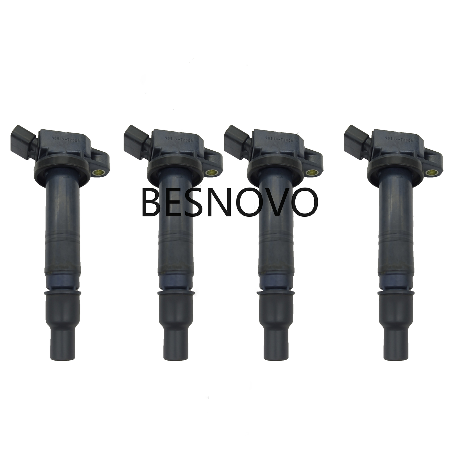 4PCS Set 90919-T2008 Ignition Coil Fit for TOYOTA 4Runner LEXUS Camry ...
