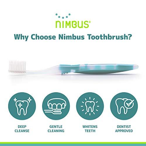 Nimbus Extra Soft Toothbrushes compact Size Head Periodontist Design ...