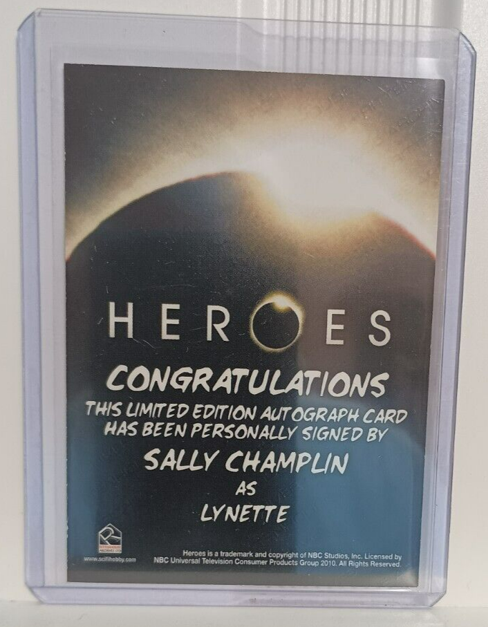 2010 Rittenhouse Heroes: Archives Autographs Sally Champlin as Lynette ...