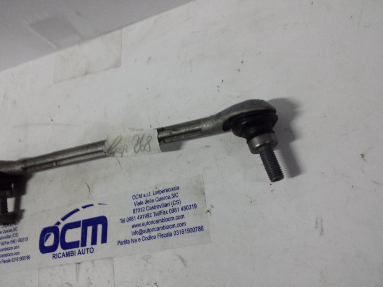 A1693201389 BIELLETTA TIRANTE BARRA STABILIZZATRICE MERCEDES W169 ...