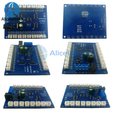 RS485 Temperature Collector Modbus RTU 16CH 10K/20K/50K/100K B3950 NTC ...