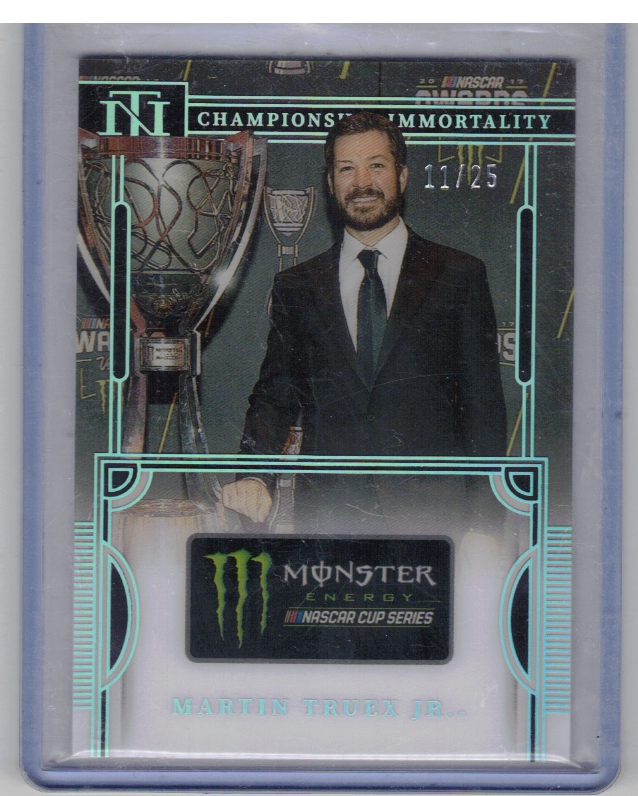 2023 National Treasures MARTIN TRUEX Jr. Championship Immortality Card ...