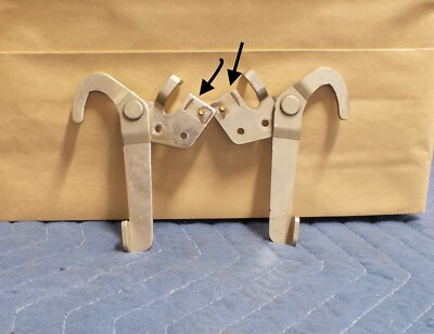 MILLS Rear Back Bonnet Hold Down Latch Set Pair Bargain Priced | eBay