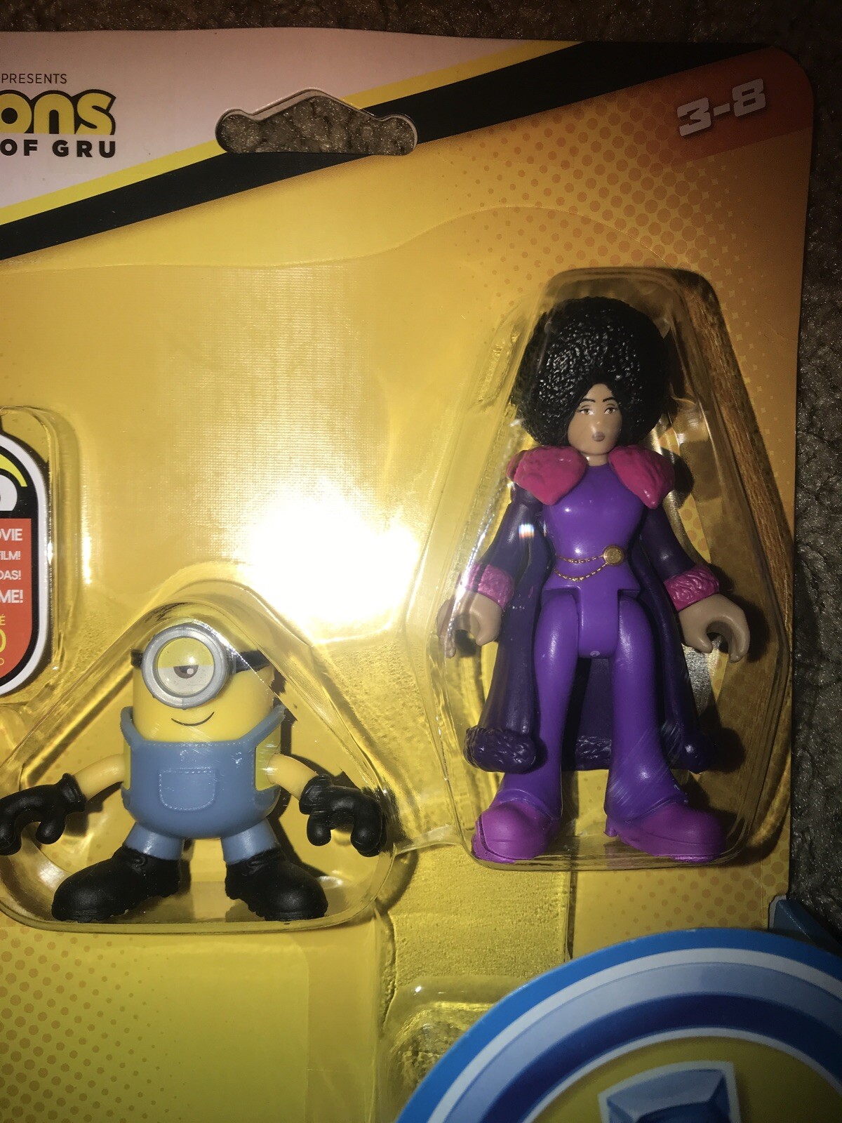 Imaginext Minions The Rise Of Gru Belle Bell Bottom Stuart Despicable ...