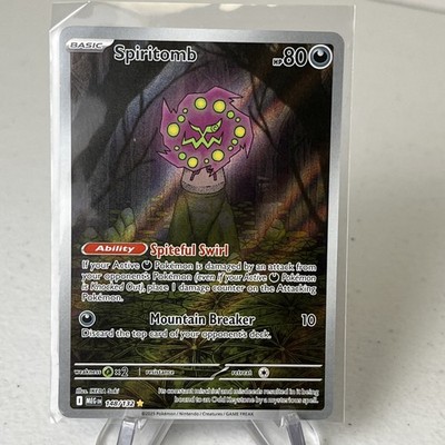 Spiritomb #148 2025 Pokemon Mega Evolution Near Mint | eBay