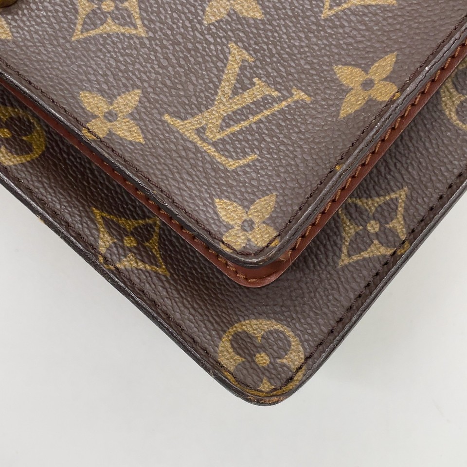 Auth Louis Vuitton Monogram Monceau 28 M51185 2Way Hand Bag W/Key/D ...