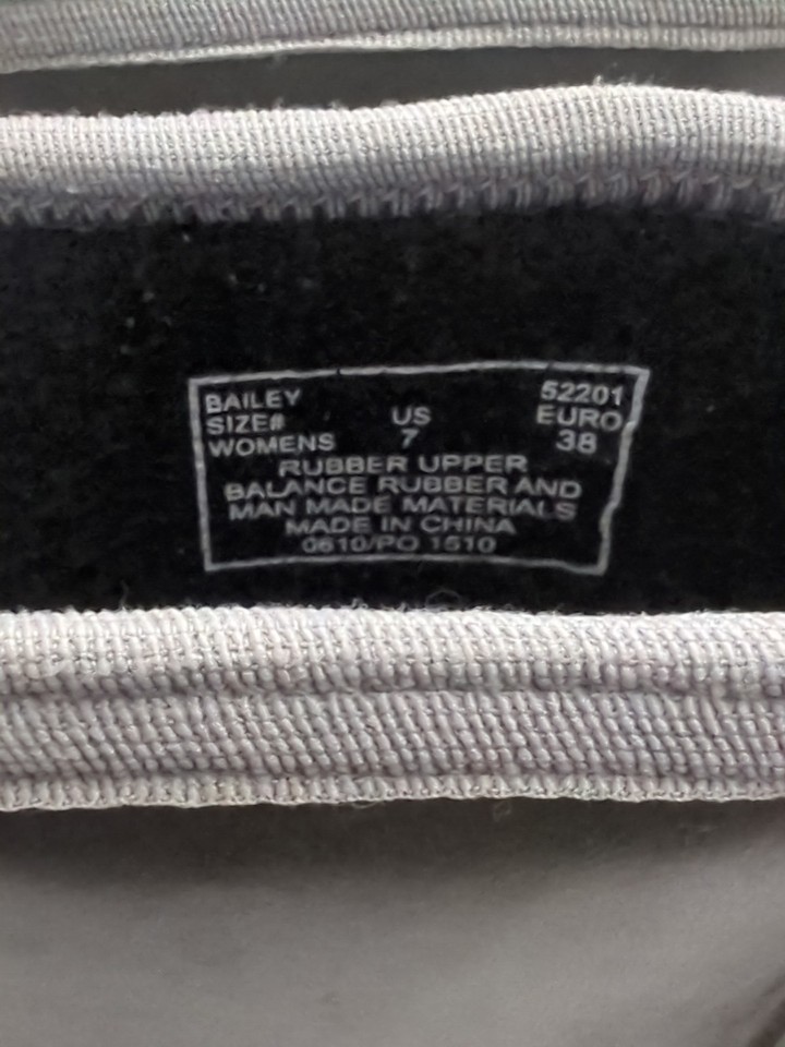 Bogs Sz 7 Lace Up Bailey Hunter Green Rubber Ankle Rain Boot Muck Chore ...