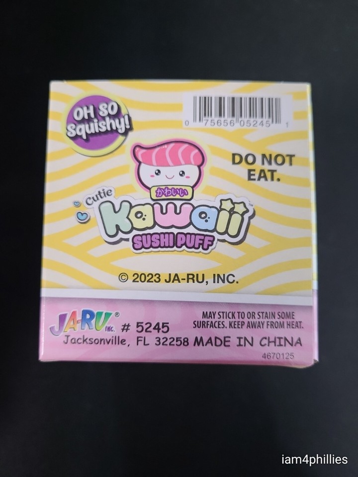 Ja‑Ru Kawaii Cutie Sushi Puff - Discounted Shipping on Multiple Items ...